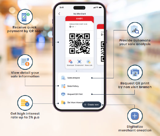 My Merchant Functionalities | Shinhan bank